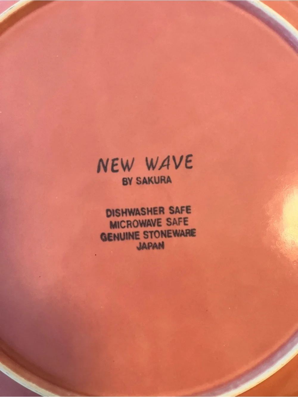 Sakura | Dining | Extremely Rare New Wave Sakura Coral Plates Set Of 3 ...